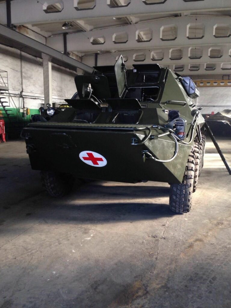 Official transfer of armored ambulance based on APC - People’s Project.com