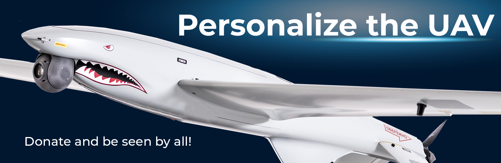 SHARK UAV for the intelligence of Ukraine - People’s Project.com